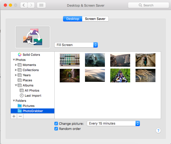Download new image everyday and change desktop background automatically ...